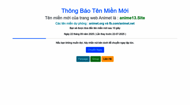 animet.org - Tên miền mới của Animet.Net, V... - Animet