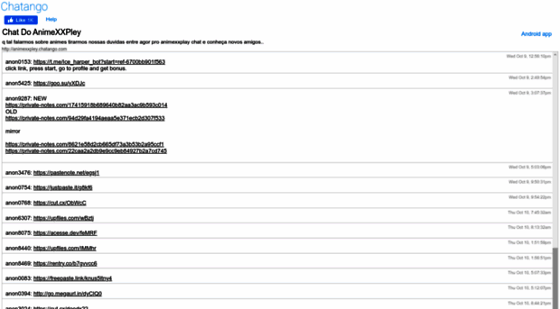 animexxpley.chatango.com - Chatango! - Animexxpley Chatango