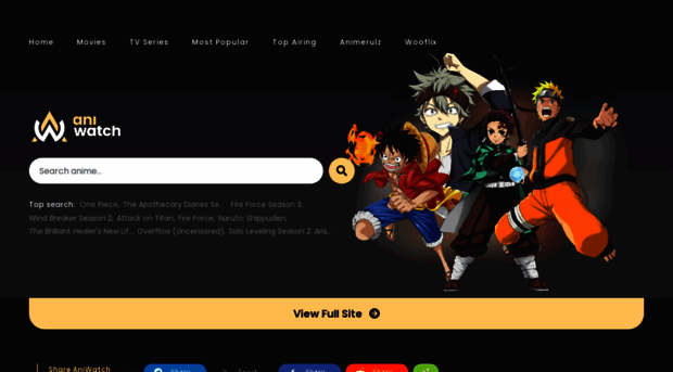 aniwatchx.to - Aniwatch - Watch Anime online ... - Aniwatch X