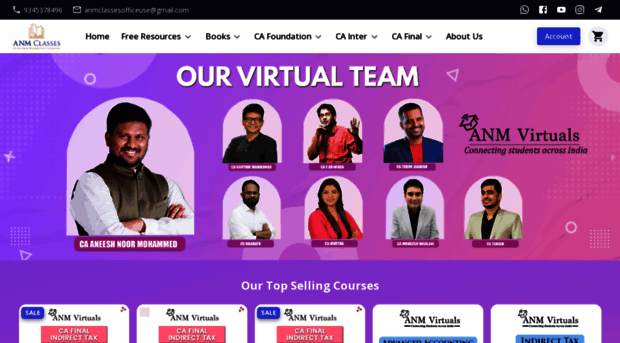 anmclasses.com - CA Classes in Chennai, CA coac... - ANM Classes