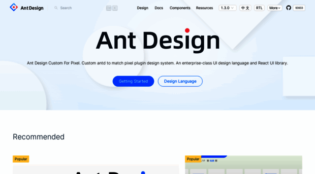 antd-pixel.vercel.app - Ant Pixel - Ant Design Custom ... - Ant D Pixel Vercel