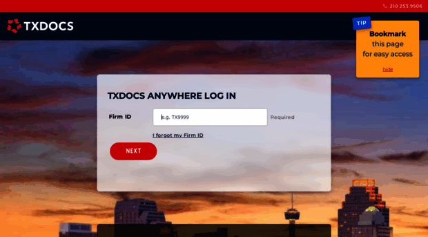 anywhere.txdocs.com - TXdocs® Anywhere log in - Anywhere TXdocs