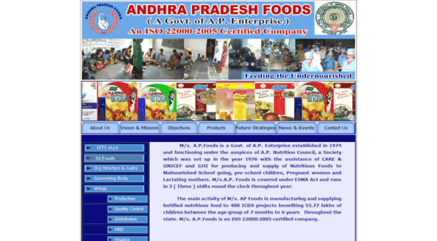 apfoods.ap.nic.in - A.P.Foods - A P Foods