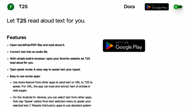 app-t2s.web.app - T2S - App T2S Web