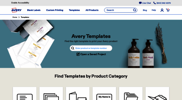 app.avery.co.uk - Page Redirection - App Avery