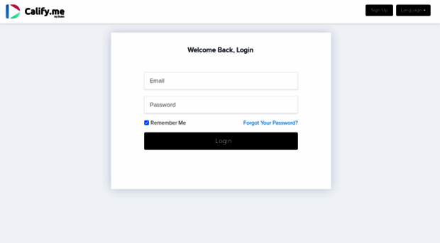 app.calify.me - Calify - Online Scheduling Mad... - App Calify