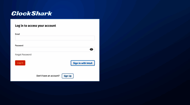 app.clockshark.com - Login - ClockShark - App Clock Shark