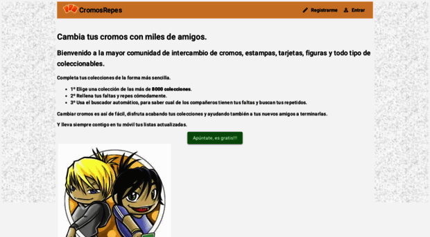 app.cromosrepes.com - CromosRepes.com - App Cromos Repes