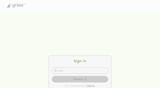 app.grass.io - Grass | Sign In - App Grass