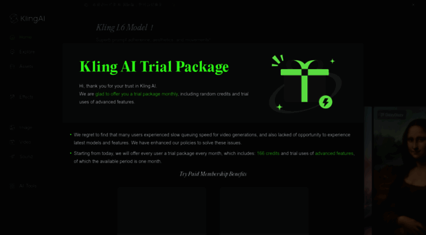 app.klingai.com - Kling AI: Next-Gen AI Video & ... - App Kling AI