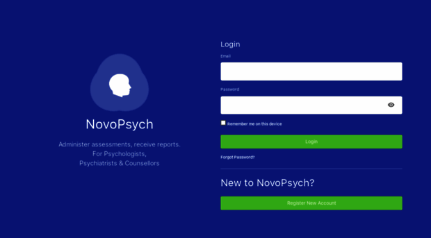 app.novopsych.com - NovoPsych - App Novo Psych