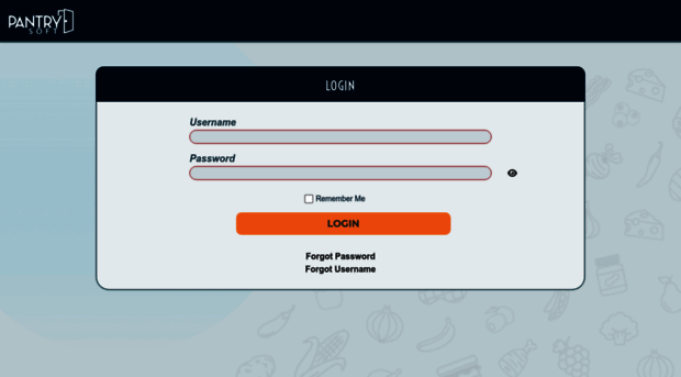 app.pantrysoft.com - Login - App Pantrysoft
