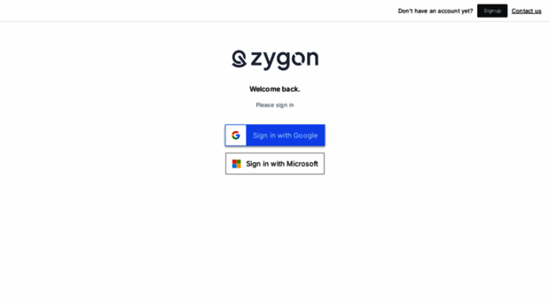 app.zygon.tech - App Zygon