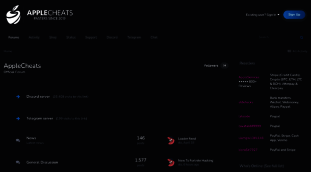 applecheats.cc - AppleCheats - AppleCheats - Apple Cheats