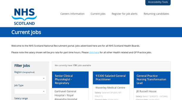 apply.jobs.scot.nhs.uk - NHS Scotland | Jobs | Search h... - Apply Jobs ...
