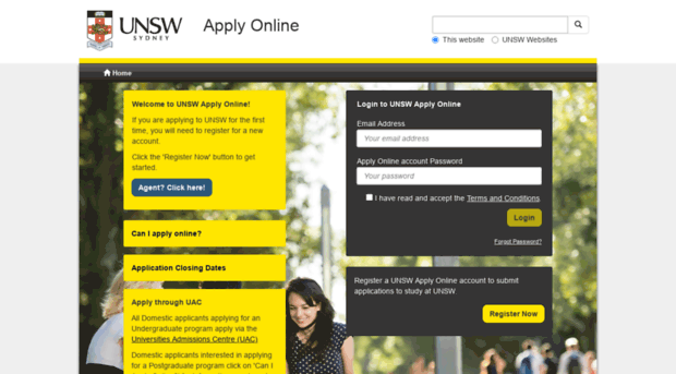 applyonline.unsw.edu.au - Welcome to UNSW - Applyonline UNSW