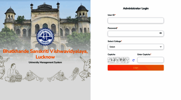 apps.bhatkhandeuniversity.ac.in - Admin : Bhatkhande Sanskriti V ...