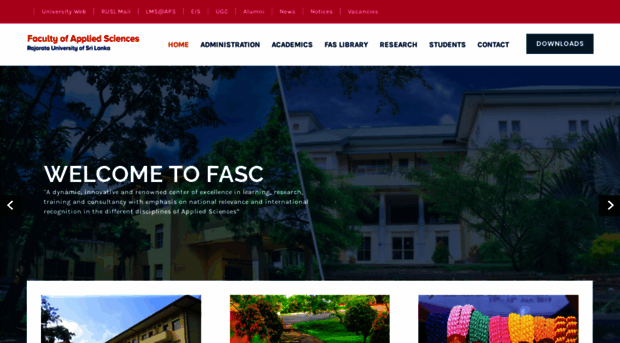 aps.rjt.ac.lk - Faculty of Applied Sciences - ... - Aps Rjt Ac