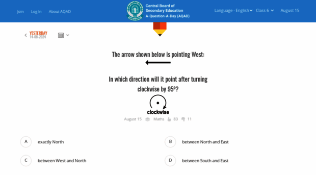 aqadcbse.mindspark.in - AQAD - A-Question-A-Day - AQAD Cbse Mindspark