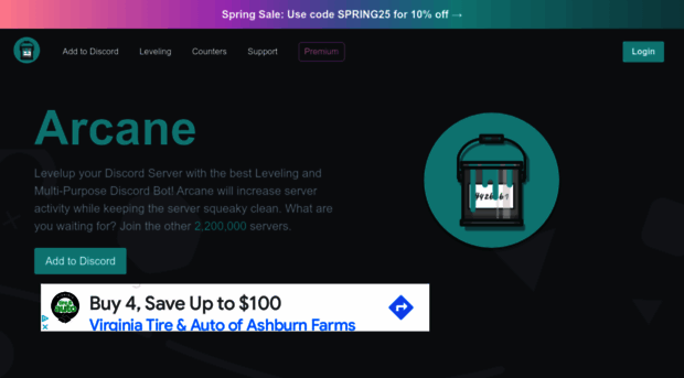 arcane.bot - Arcane: The Best Discord Bot - Arcane