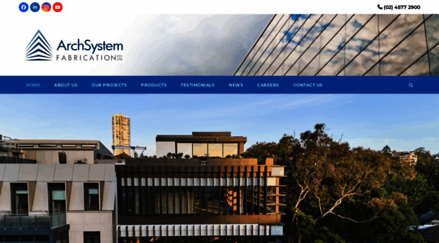archsystem.com.au - Home - Arch System Fabrication... - Arch System
