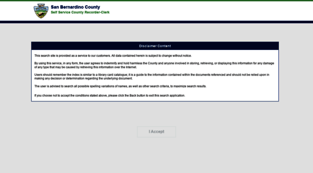 arcselfservice.sbcounty.gov - Self-Service - Arc Self Service Sbcounty