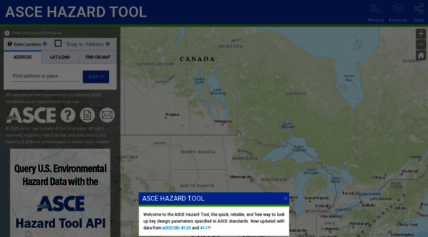 ascehazardtool.org - ASCE Hazard Tool - ASCE Hazard Tool