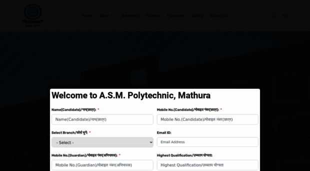 asmp.ac.in - ASM Polytechnic - ASM P