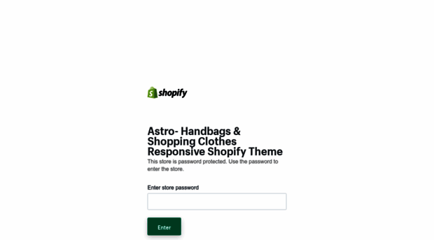 astro-store-demo.myshopify.com - Astro- Handbags & Shopping Clo ...