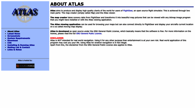 atlas.sourceforge.net - Atlas - The FlightGear mapping... - Atlas ...