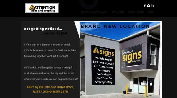 attnsigns.com.au - Attention Signs and Graphics –... - Attn Signs
