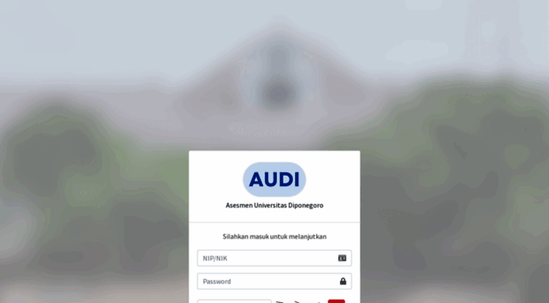 audi.bpsdmundip.com - Login - Audi Bpsdmundip