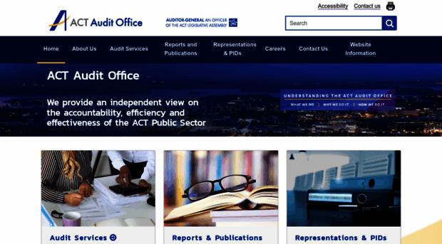 audit.act.gov.au - Home - ACT Audit Office - Audit ACT Gov