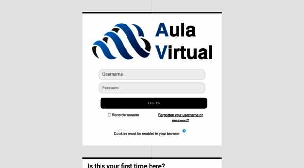 aulavirtual.campusspainx.es - Log in to the site | AULA VIRT... - AULA VIRTUAL Campusspainx
