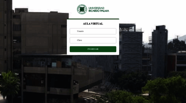 aulavirtual.urp.edu.pe - Login - URP - Aulavirtual URP