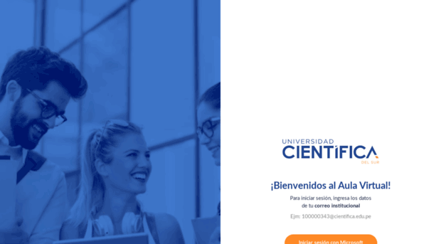 aulavirtualcpe.cientifica.edu.pe - Aula Virtual CPE: Iniciar sesi ...