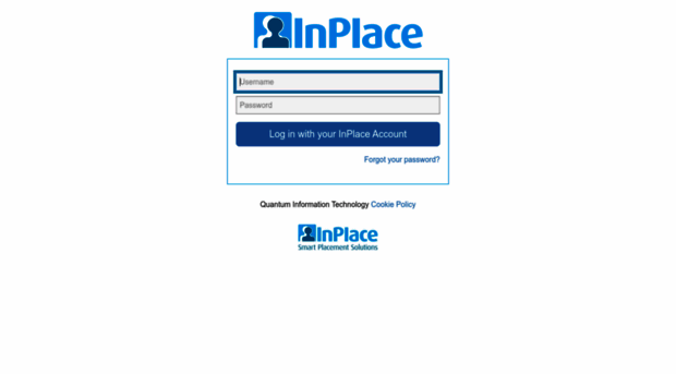 auth-au.inplacesoftware.com - InPlace Sign-On - Auth Au In Place Software
