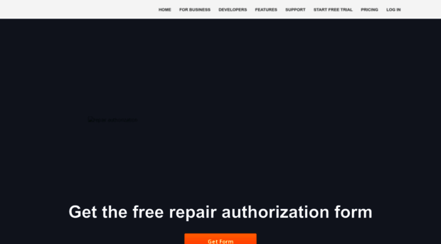 authorization-repair-form.pdffiller.com - Unusual traffic detected - Authorization Repair Form ...