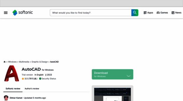 autocad.en.softonic.com - AutoCAD - Download - AutoCAD En Softonic