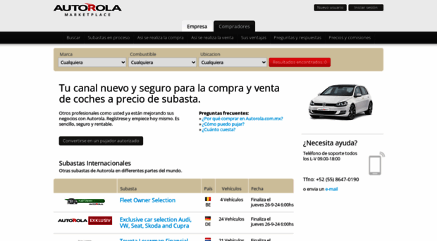 autorola.com.mx - Subasta de vehículos online - ... - Autorola