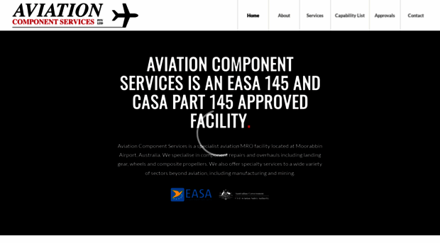 aviationcomponents.com.au - Aviation Component Services - Aviation ...