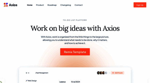 axios.framer.website - Axios - Premium Free Framer Te... - Axios Framer