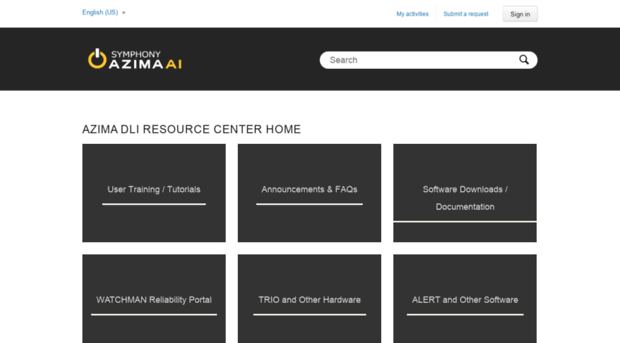 azimadli.zendesk.com - Azima DLI Resource Center Home - Azima DLI Zendesk