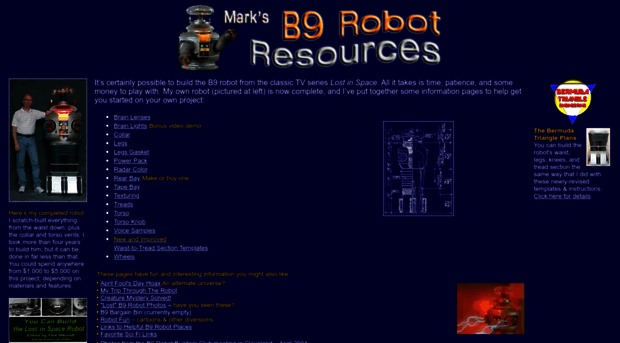 b9robot.com - Mark's B9 Robot Resources - B9 Robot