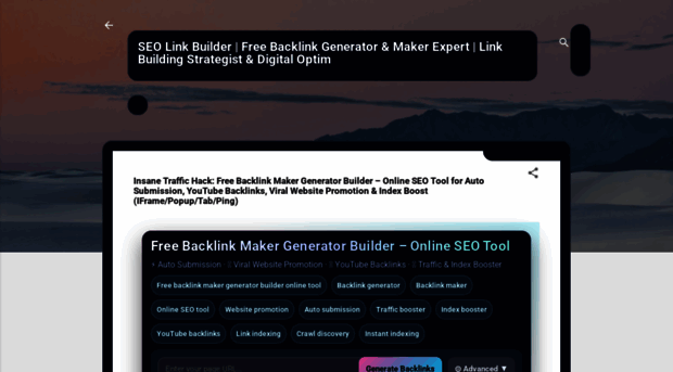 backlinkmasterseo.blogspot.com - Insane Traffic Hack: Free Back ...