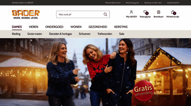 bader.nl - Postorderbedrijf BADER | Uw on... - BADER
