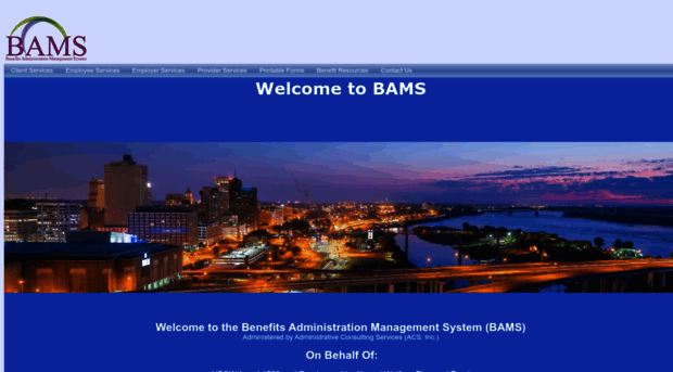 bams.bz - BAMS - Administered by ACS - BAMS