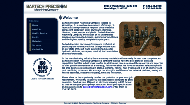 bartechprecision.com - Bartech Precision Machining Co... - Bartech ...