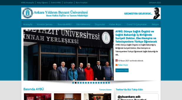 basin.ybu.edu.tr - AYBÜ Basın Halkla İlişkiler ve... - Basin Ybu