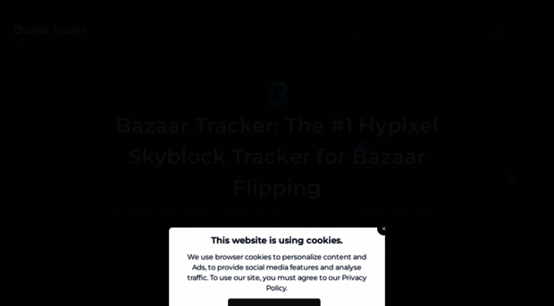 bazaartracker.com - Bazaar Tracker: The #1 Hypixel... - Bazaar Tracker